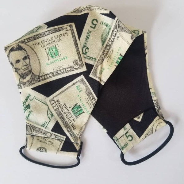 Novelty Tossed Money 100% Cotton Fabric, Fat Quarter, FQ, by the Yard ...