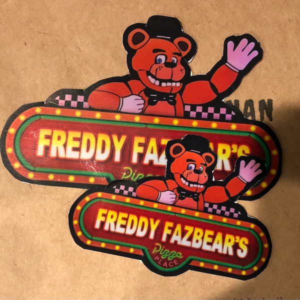 Five Nights at Freddy's Freddy Fazbear's Pizza Place Holographic Vinyl ...