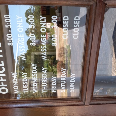 Instagram Decal, Window Decal, Personalized,instagram Business ...