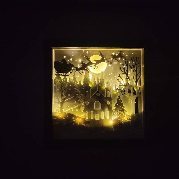 Light up Halloween Decor, Halloween Decor, Haunted Spooky Night Scene ...