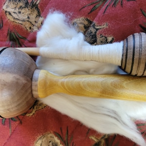 Walnut Wood Spindle Display Stand for Drop and Support Spindles holds ...