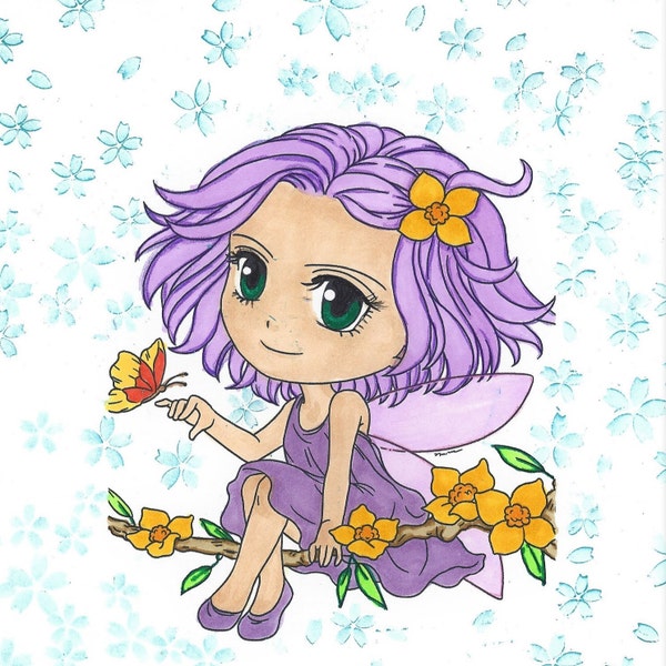 Elf Digi Stamp, Christmas Digital Stamp - Elfie Elizabeth(#149 ...