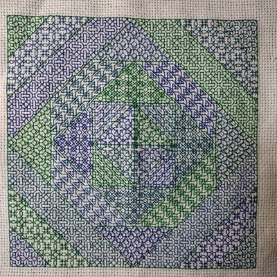 Magic Rings Blackwork Sampler Pattern - Etsy