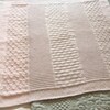 EASY Blanket Knitting Pattern Jasper Small/baby Blanket Large Sofa ...
