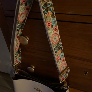 Embroidered Purse Strap Crossbody Strap for Purses Gift for Mom Boho ...