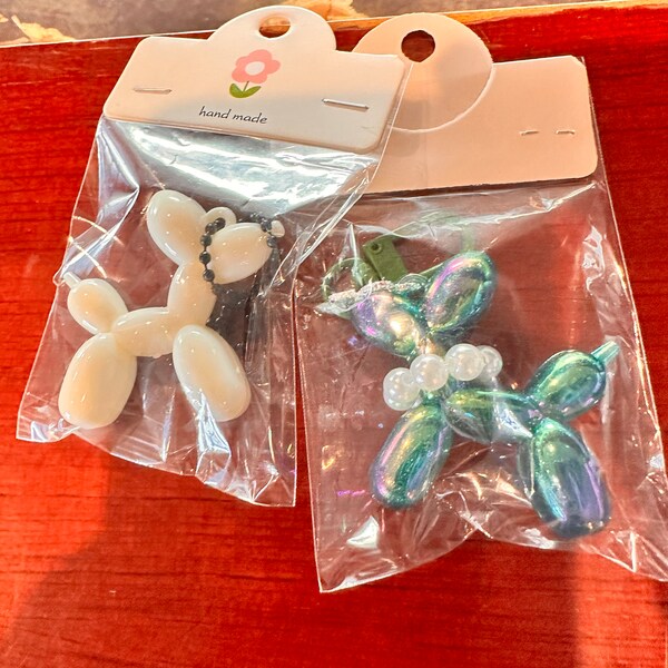 Balloon Dog Keychain-balloon Dog-balloon Animals-dog Chain-puppy Key ...