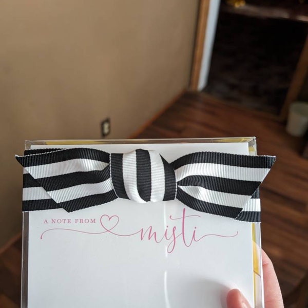 Note Cards With Envelopes Set for Women, Set of 10 Folded Stationery ...