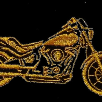 Motorcycle Embroidery Design, Motorcycle Machine Embroidery Design ...