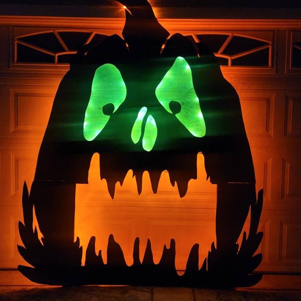 8ft Jack Template When Made. Printable Trace and Cut Halloween ...
