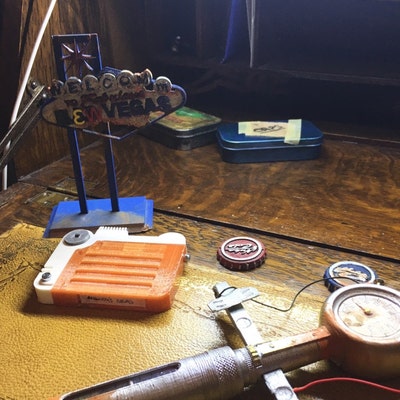 3D Printed New Vegas Sign fallout New Vegas - Etsy