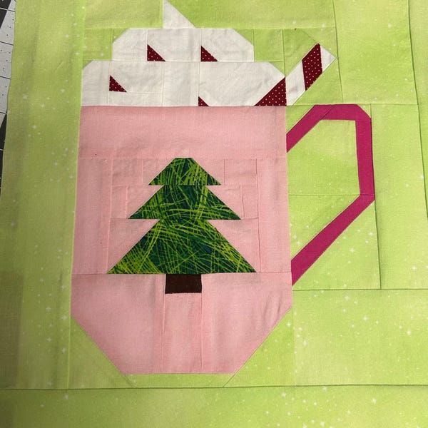 Shamrock Clover Leaf Quilt Block Pattern St. Patrick's Day PDF ...