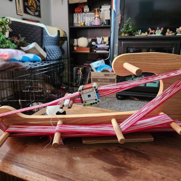 Loom-the Harp - Large Inkle Weaving Loom Made of Durable Hardwood Makes ...
