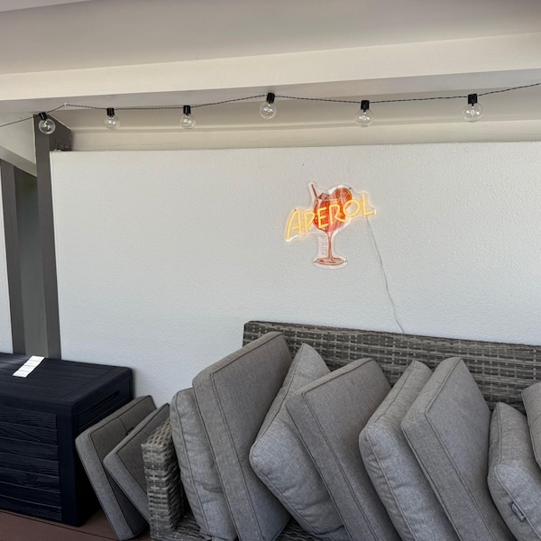 Custom Beach House Neon Sign, Personalized Beach House Wall Sign ...