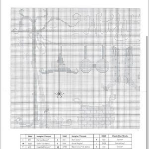 CRICKET COLLECTION spring Counted Cross Stitch Patternspring Cross ...