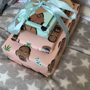 Snoop Dogg Wrapping Paper Snoop Dogg Gift Wrap Snoop Dogg - Etsy