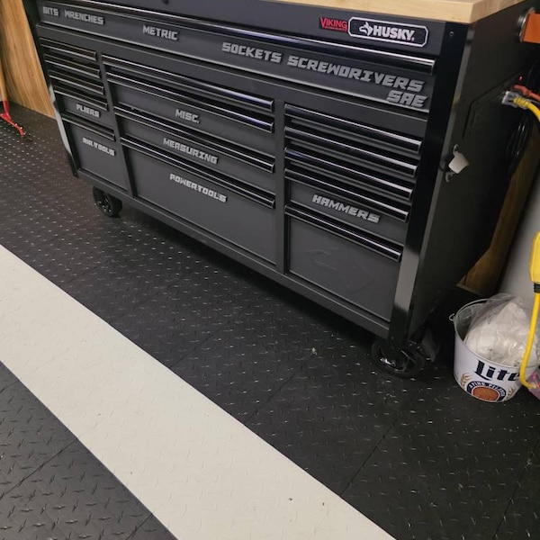 12 Starter Pack Tool Box Organization Magnetic Labels - Etsy