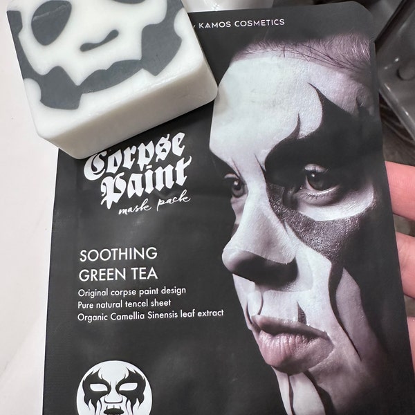 Corpse Paint Soap, Papa Emeritus III, Official Ghost Licensed Merch - Etsy