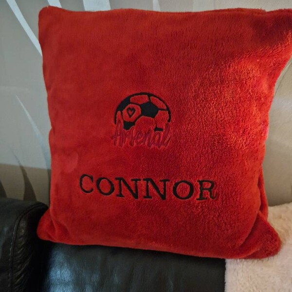 Arsenal Football Ball Embroidery Design PES JEF DST Soccer Embroidery ...