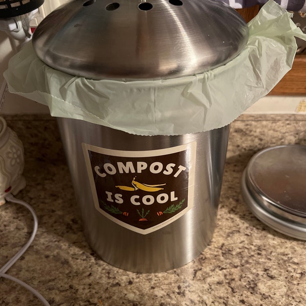 Compost is Cool Sticker - Etsy
