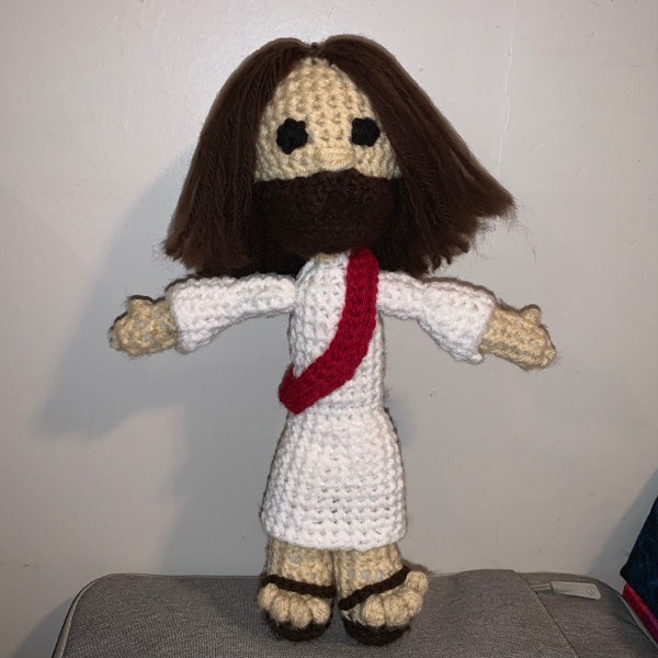 Jesus Crochet Amigurumi Pattern - Etsy