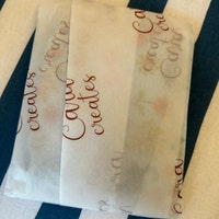 Large Circular 51mm Stickers A4 Sheets Matte Finish Logo - Etsy