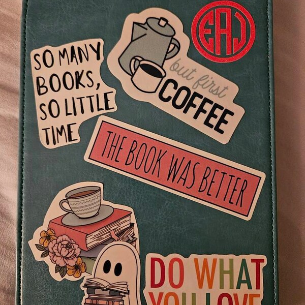 Ghost Reading Stickers, Teacher Halloween Sticker, Book Lover Sticker ...