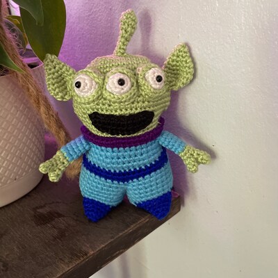 Toy Story Alien Pattern Green Alien Plushie - Etsy