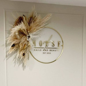 Unique Custom Made Business Sign for Your Company With Stand Offs ...