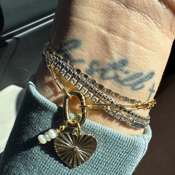 Custom Gold Charm Bracelet DYO Design Your Own - Etsy