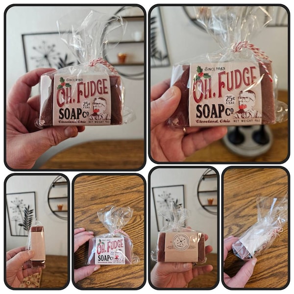 Oh Fudge! Soap Bar WRAP Inspired by Holiday Classic Movie "a Christmas ...