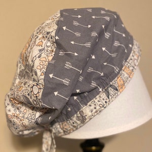 Ponytail Scrub Cap Pattern 6 Pack Sewing Pattern Bundle With High Bun ...