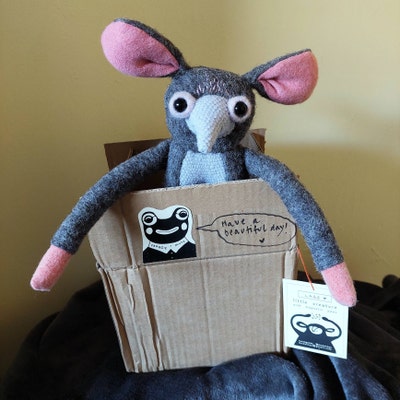 Muta Mutant SALOMON With Magnetic Paws Wool Design Toy Wild Animal ...