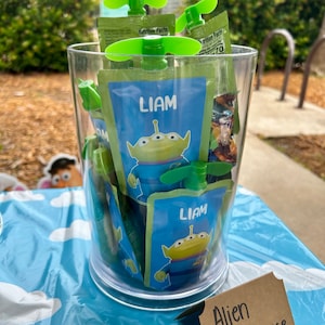 Personalized Woody and Buzz Chip Bags Digital pdf and Folded - Etsy