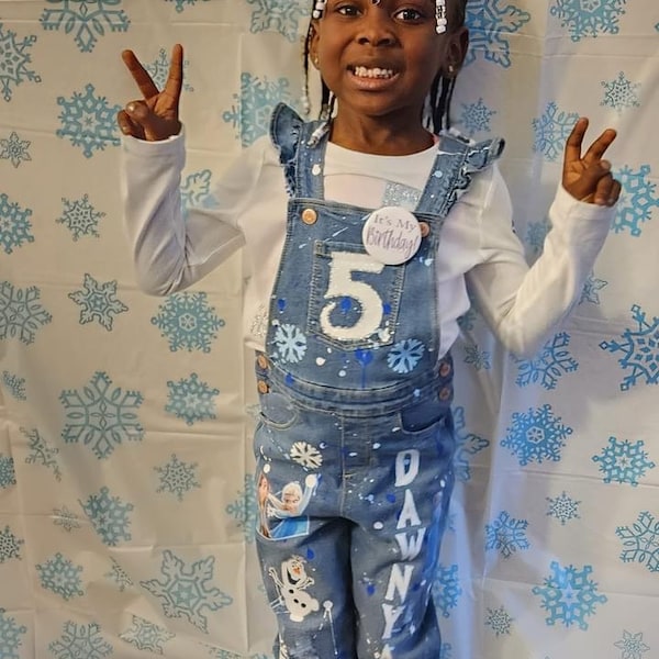 Custom Overalls-any Theme- Any Character - Etsy