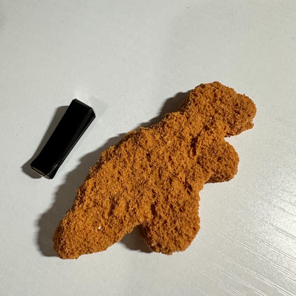 Dinosaur Chicken Nugget Car Vent Clip/ Dopamine Decor/ Pop Art/ Fake ...