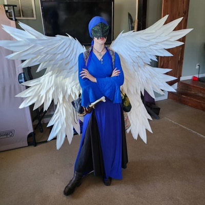 White Angel Wings Costume Wedding Decor Photoshoot Prop - Etsy