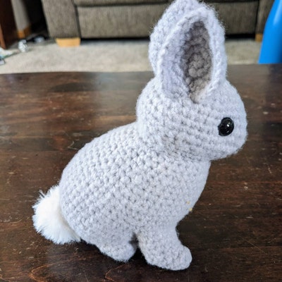 Crochet Pattern Realistic Mini Bunny Rabbit Amigurumi English PDF ...