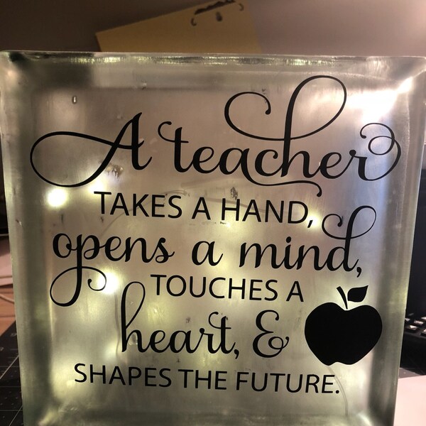 A Teacher Takes a Hand, SVG, DXF, EPS, Cut File, School, Appreciation ...