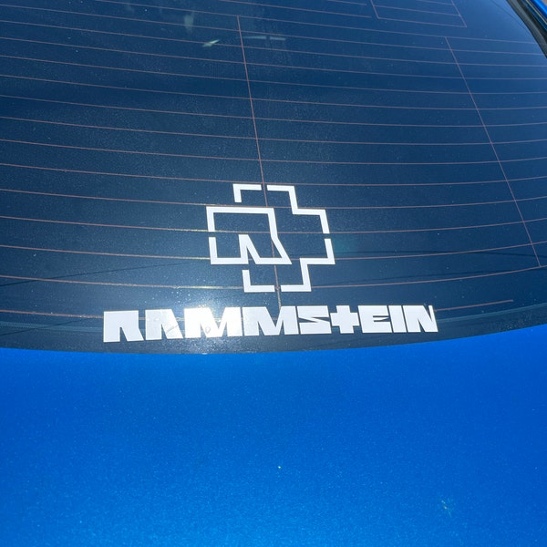 Rammstein Logo - Vinyl Decal Sticker - Metal - Various Colors and Sizes ...