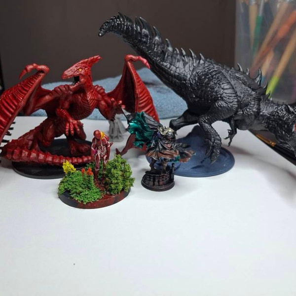 Forest Beast, Tarrasque D&D 5e 28mm,32mm Scales 145mm Long, 95mm Height ...