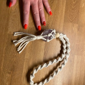 Mountain Range Macrame Three Sisters Macrame Wall Hanging Macrame ...