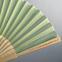 Wedding Fans Royal Blue Fans Personalised Silk Fans With Silk Bag ...