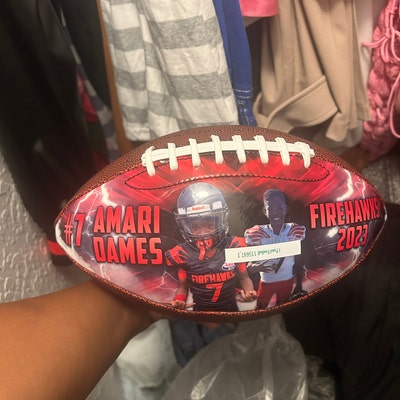 Custom Made Football Football Player Gift, Football Coach Gift ...