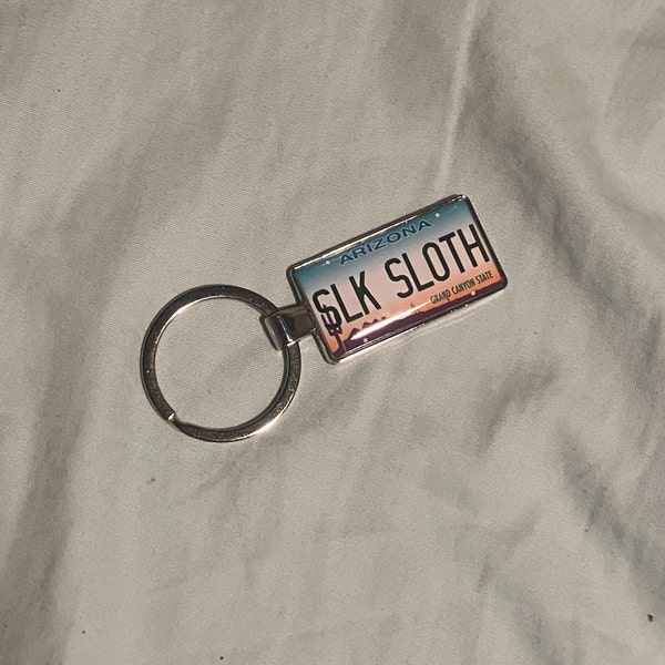 Custom UK Keychain License Plate Car Keyring United Kingdom, Britain ...