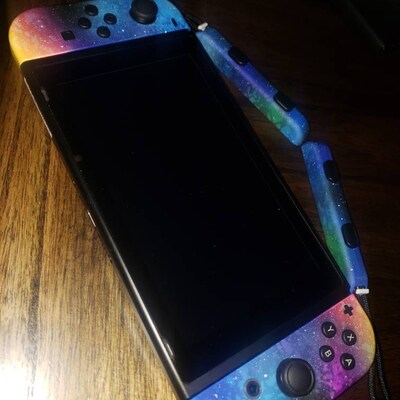 Custom Cosmic Space Galaxy Themed Nintendo Switch Joy-con Joycon ...