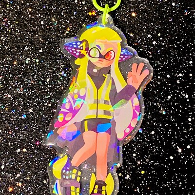 Splatoon Agent Keychains - Etsy