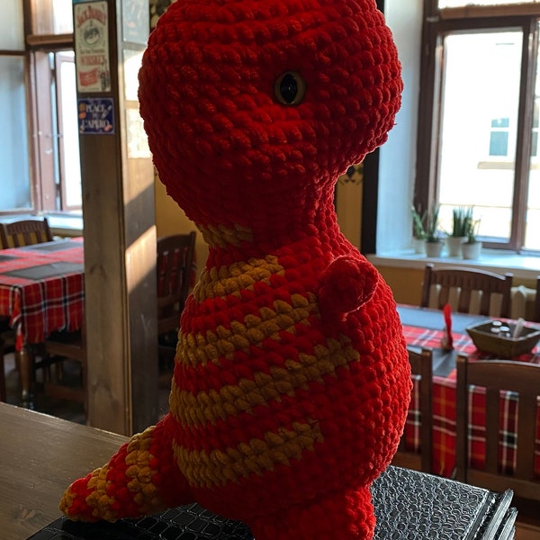 Crochet Pattern: Timothy the T-rex - Etsy