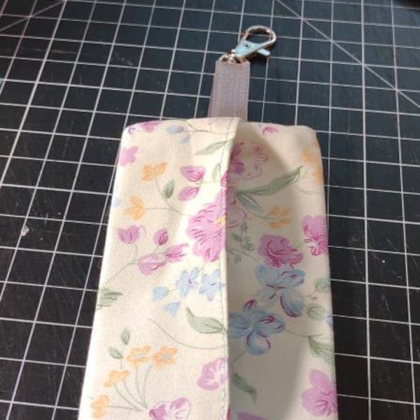 Travel Tissue Holder Sewing Pattern: Kleenex Pouch Keychain (PDF ...