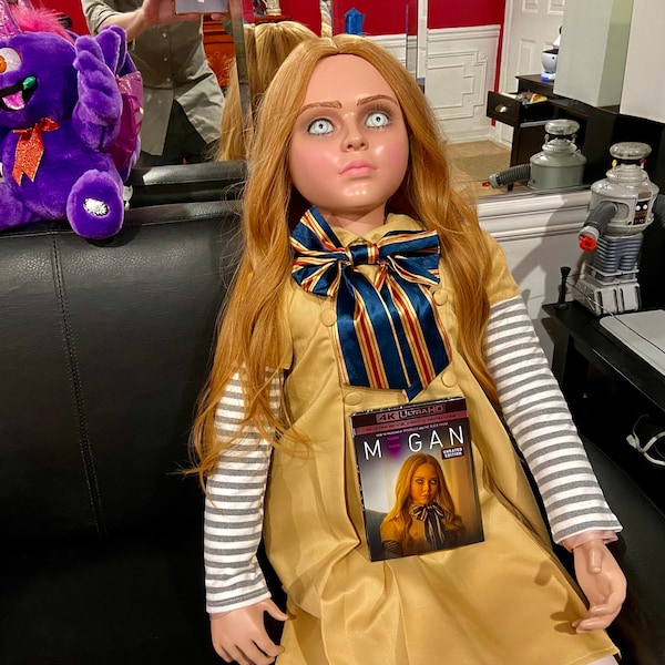 M3gan (megan) Life Size Replica Stuffed Doll - Etsy