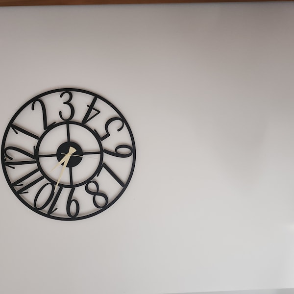 Custom Wall Clock From Your Logo, Personalized Metal Wall Art, Office ...